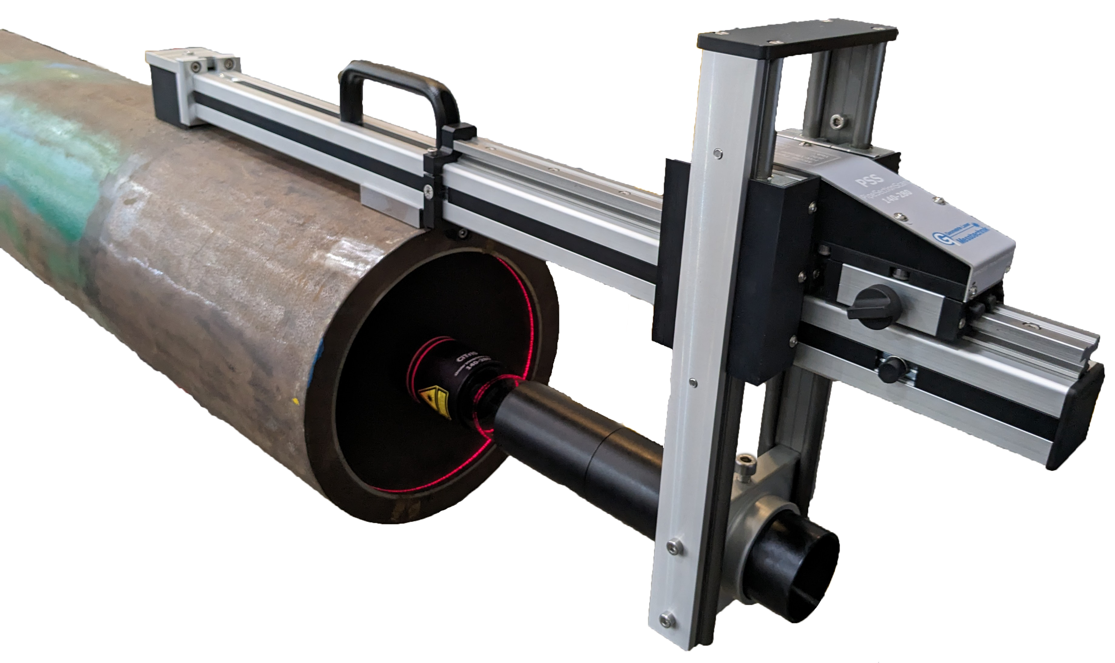 Pipe Section Scan | Geometrie Laser Control
